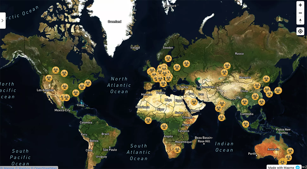 Continuing to track the labs that handle the most dangerous pathogens ...